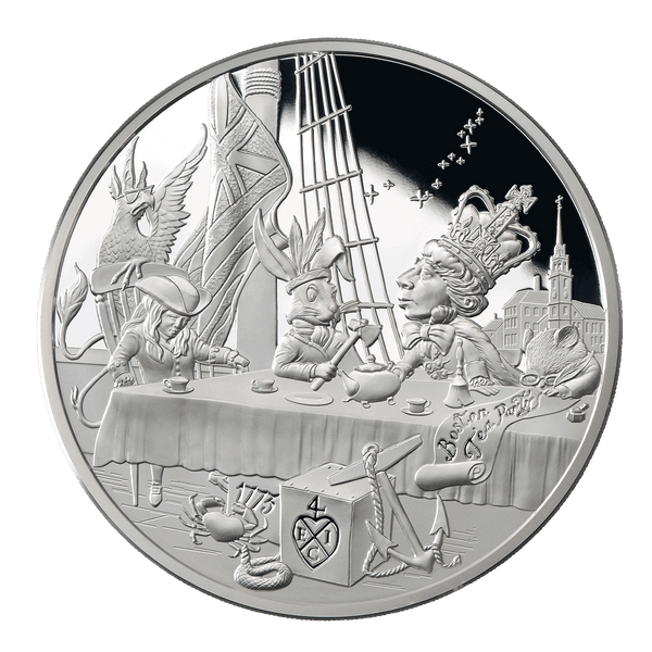 2023 Alice's Tea Party 5oz Silver Proof Coin – The East India Company ...